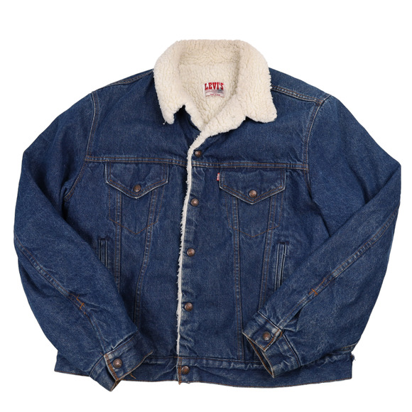 Levi's | Jackets & Coats | Vintage Levis Denim Sherpa Jacket | Poshmark